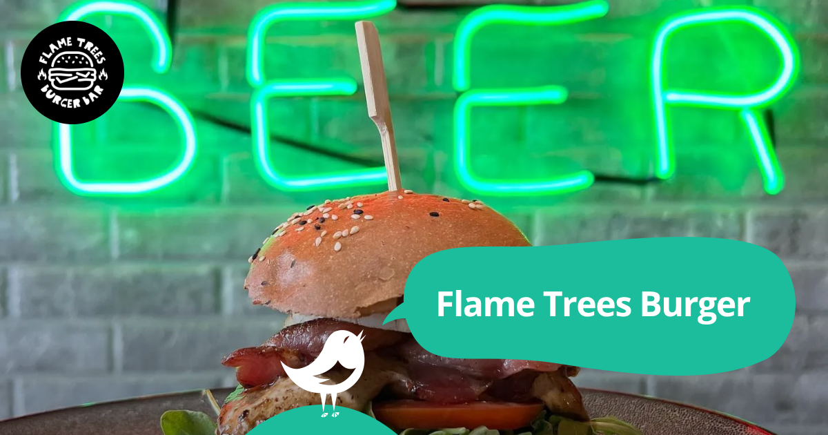 Flame Trees Burger Bar: Book any time at everyday prices