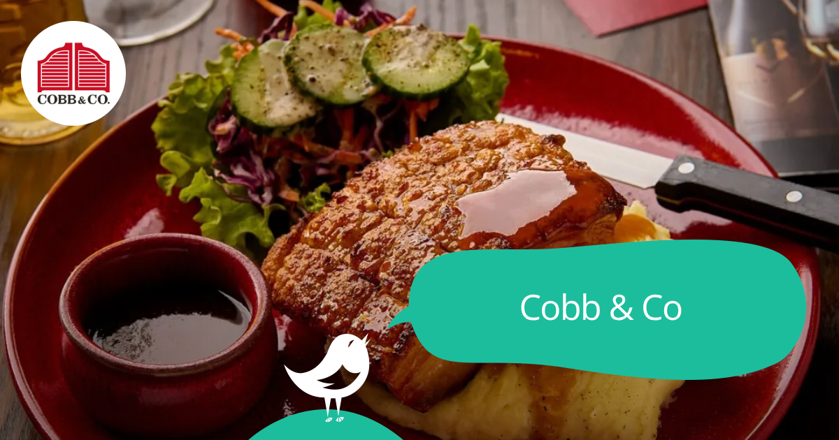 Cobb & Co Levin: 50% off the first table of the night with First Table
