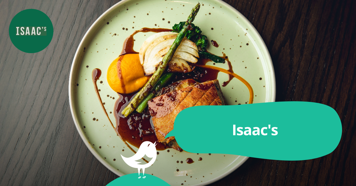 Isaac's Restaurant: 50% off the first table of the night with First Table