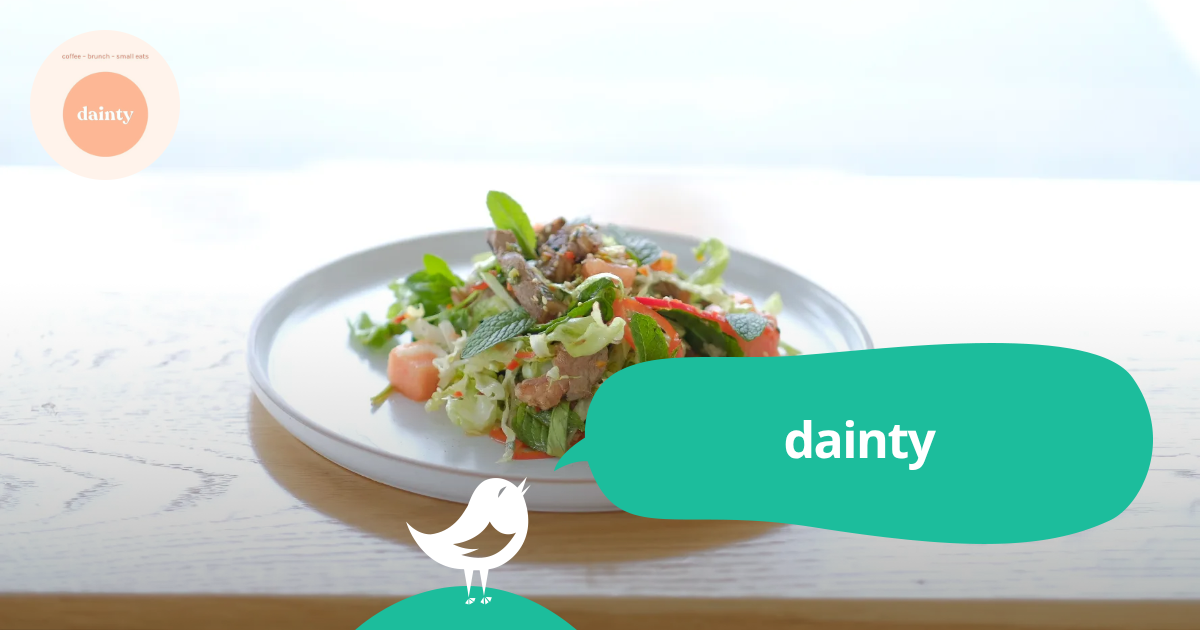 dainty: 50% off lunch with First Table
