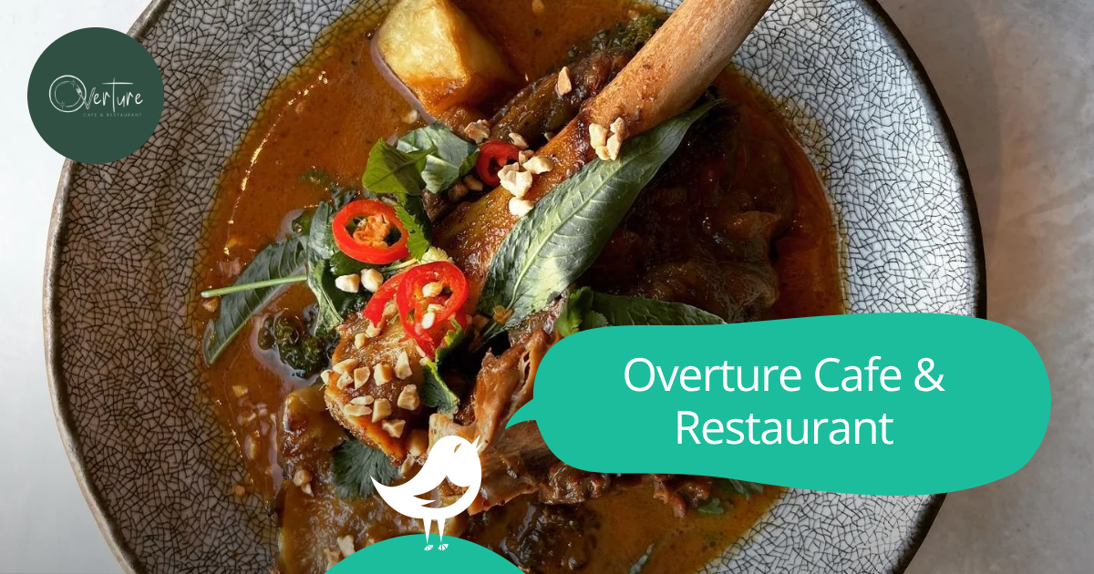Overture Cafe & Restaurant: 50% off lunch with First Table