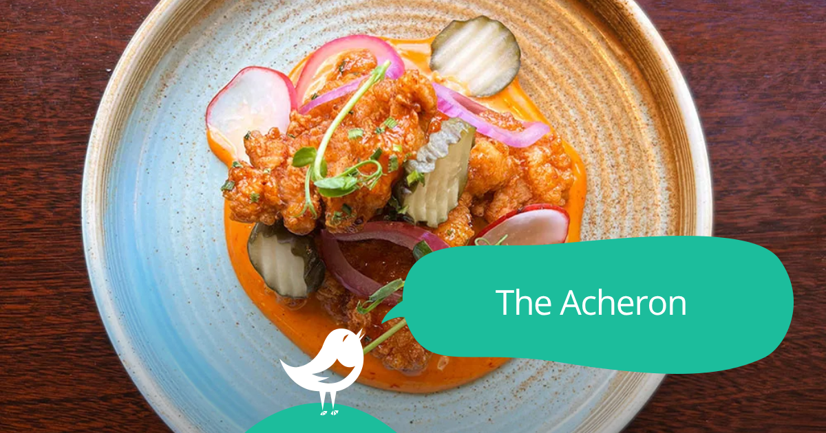 The Acheron Restaurant and Bar: 50% off the first table of the night ...