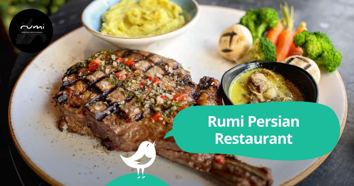 Rumi Persian Restaurant: Book any time at everyday prices