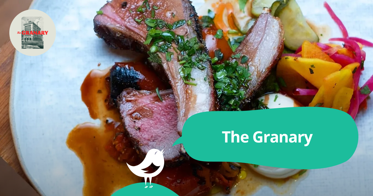 The Granary: 50% off the first table of the night with First Table