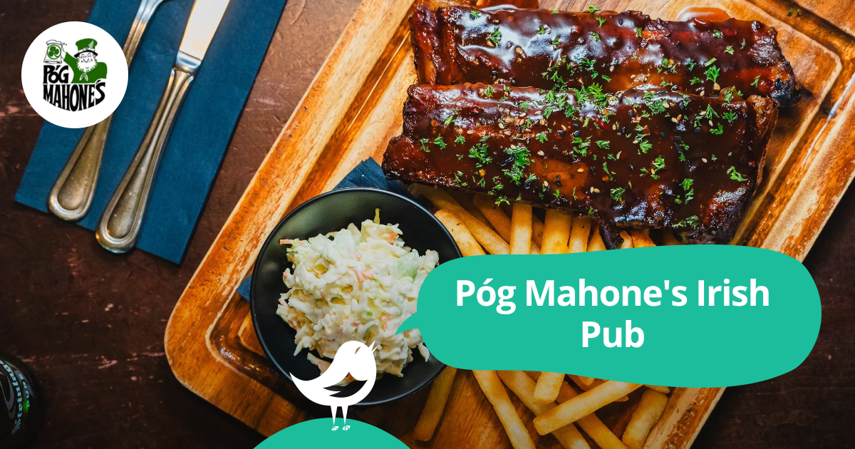 Póg Mahone's Irish Pub: 50% off the first table of the night with First ...