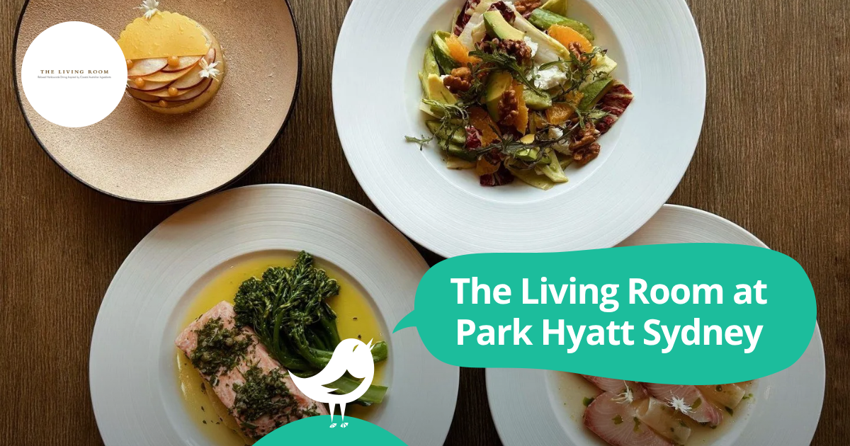 The Living Room at Park Hyatt Sydney: 50% off the first table of the ...