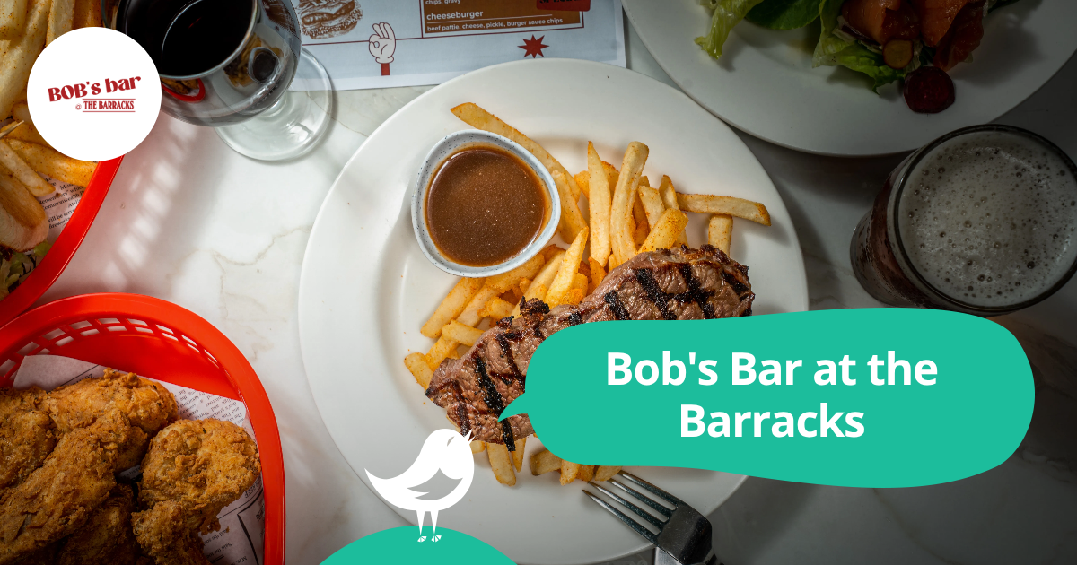 Bob's Bar at the Barracks: 50% off the first table of the night with ...