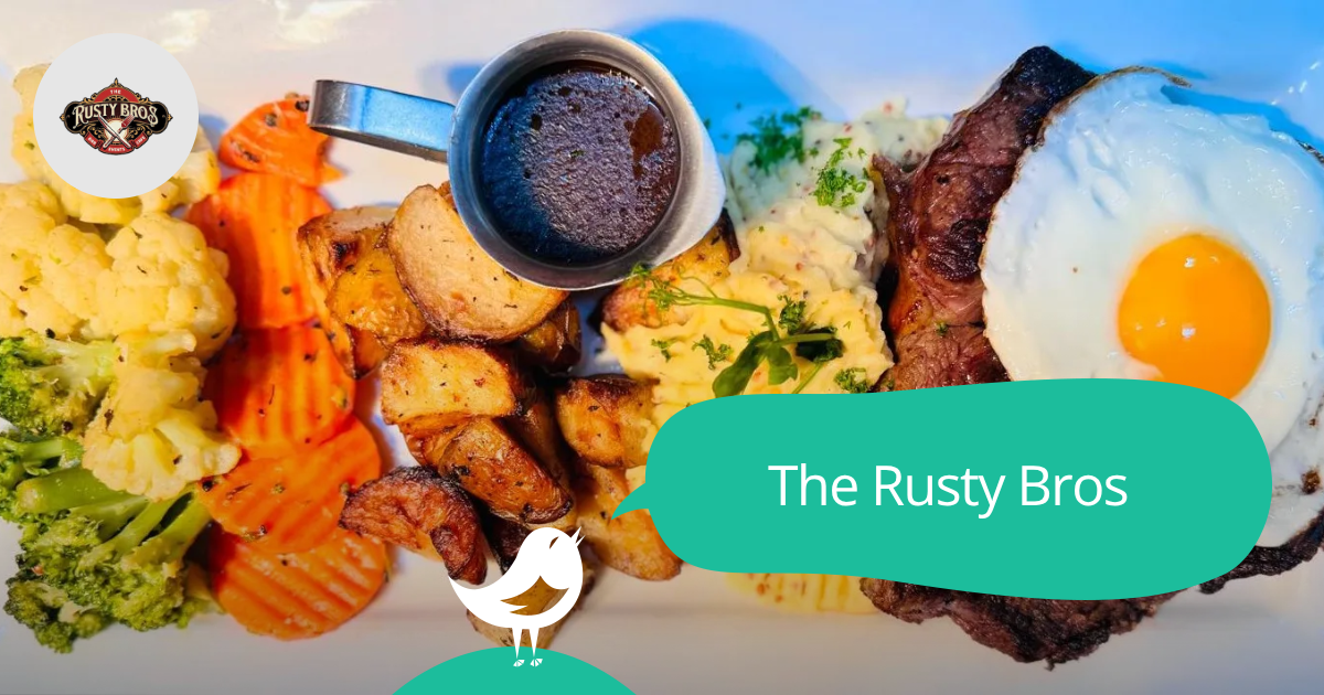 The Rusty Bros: 50% off the first table of the night with First Table