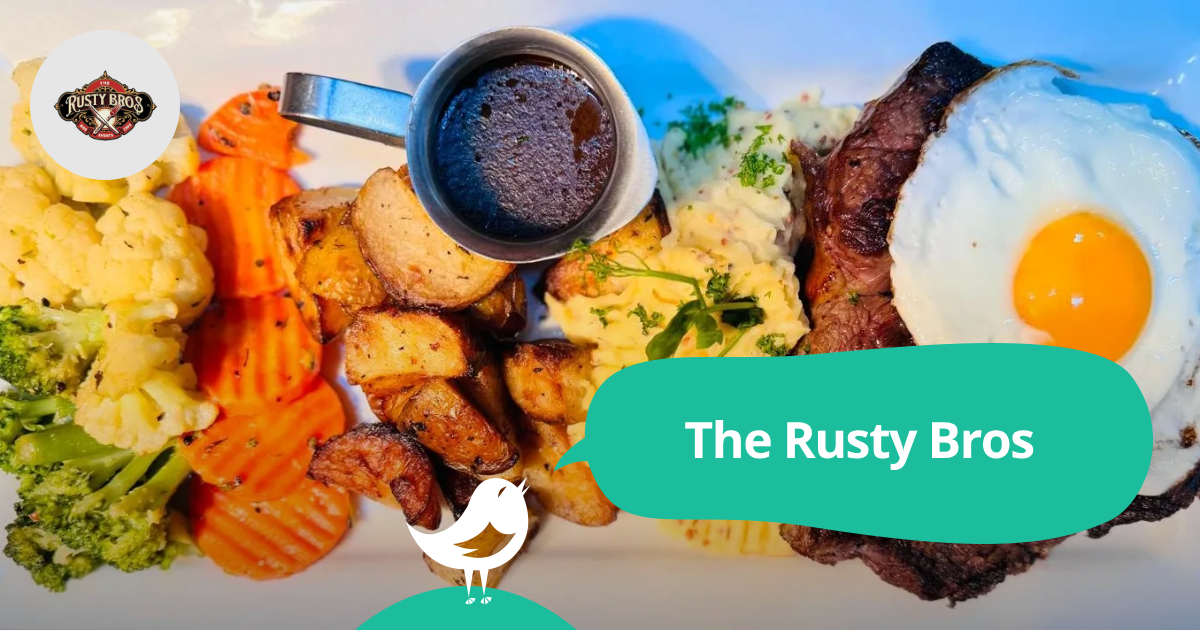 The Rusty Bros: 50% off the first table of the night with First Table