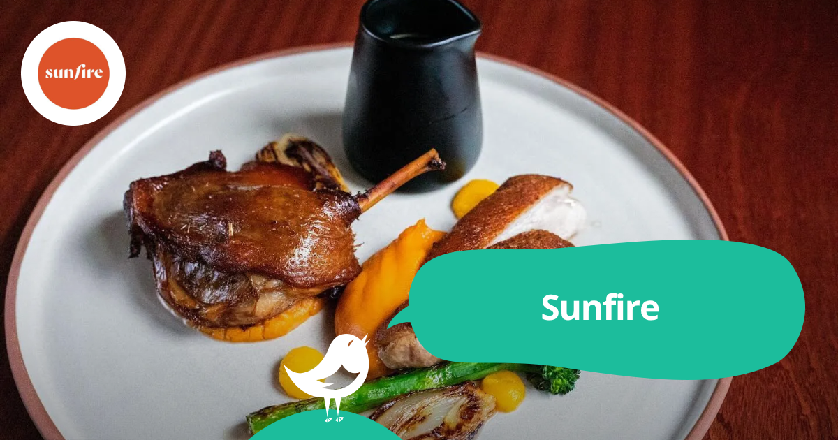 Sunfire: 50% off the first table of the night with First Table