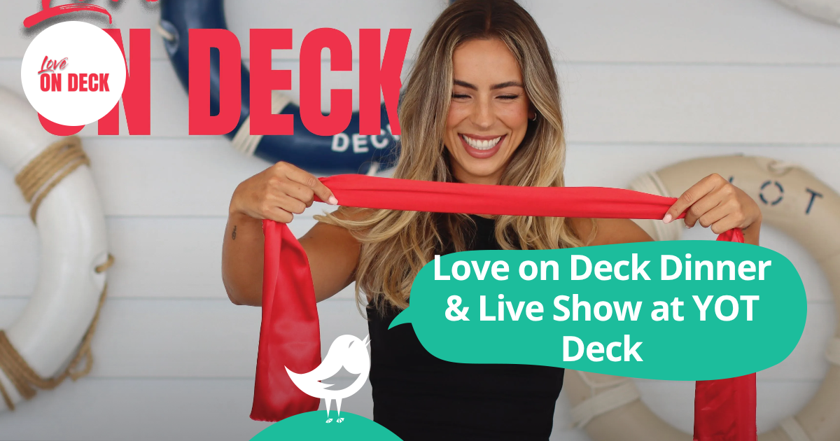 Love on Deck Dinner & Live Show at YOT Deck: Book any time at everyday ...
