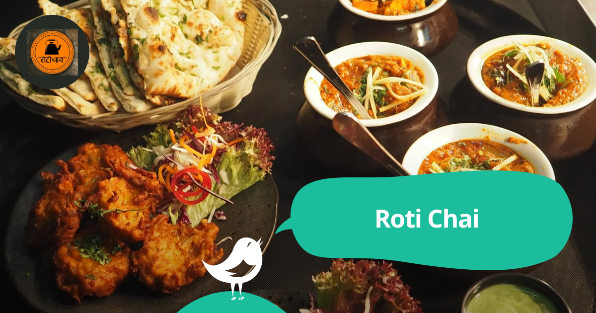 Roti Chai: 50% off the first table of the night with First Table