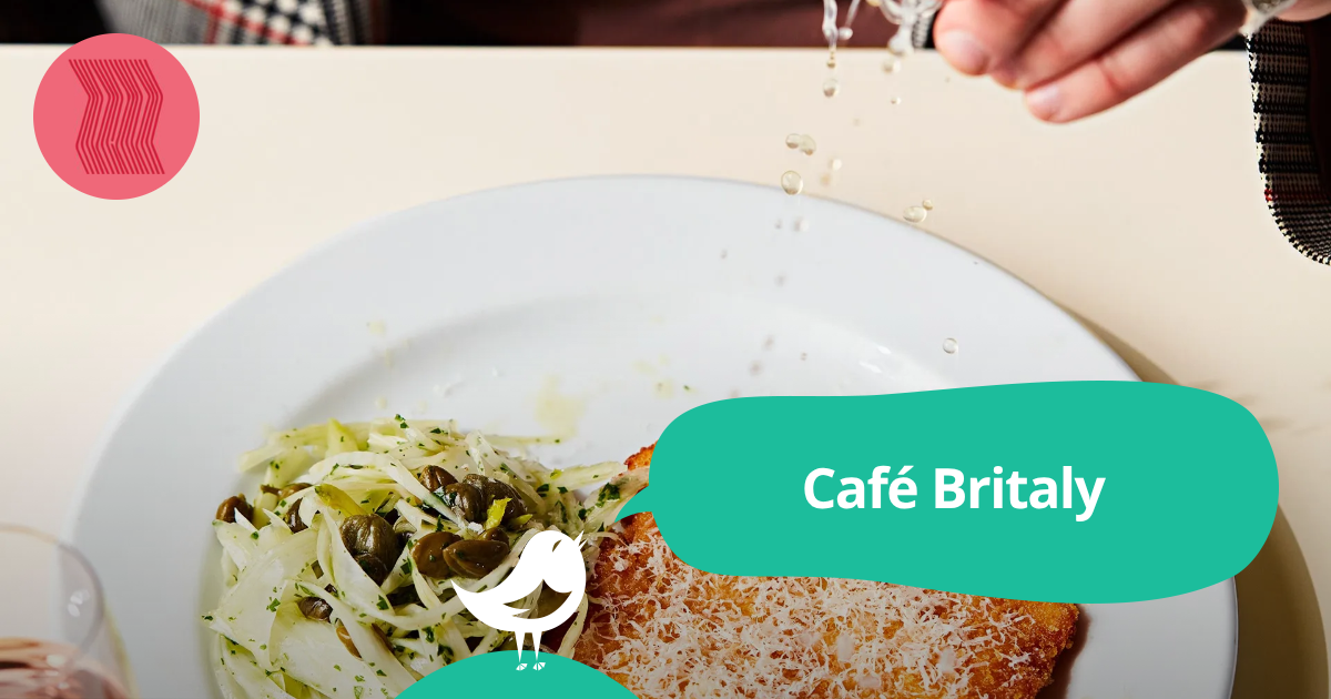 Café Britaly: Book any time at everyday prices