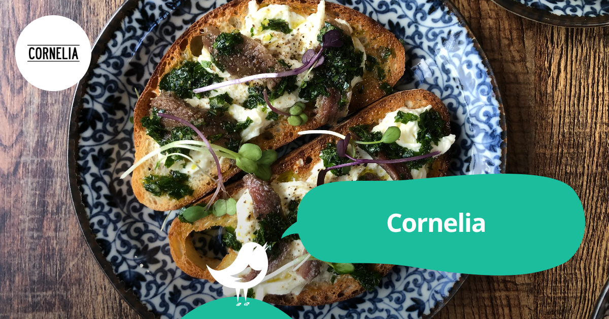 Cornelia: 50% off the first table of the night with First Table