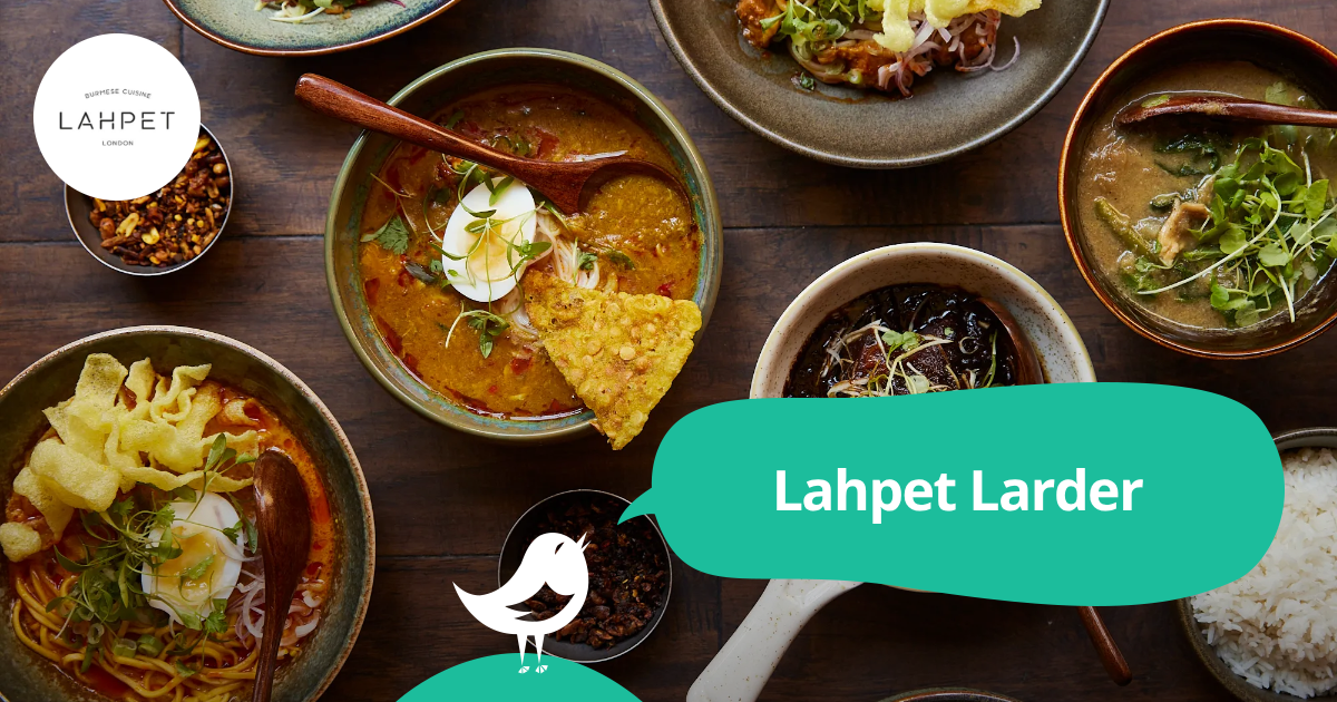 Lahpet Larder: 50% off the first table of the night with First Table