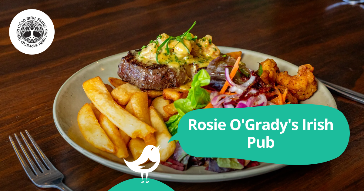 Rosie O'Grady's Irish Pub: Book any time at everyday prices