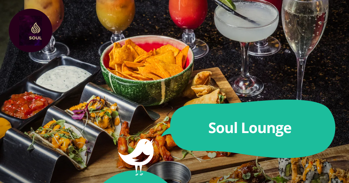 Soul Lounge: 50% off the first table of the night with First Table