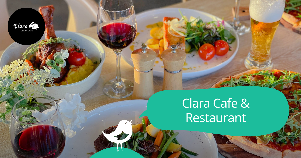 Clara Cafe & Restaurant: Book any time at everyday prices