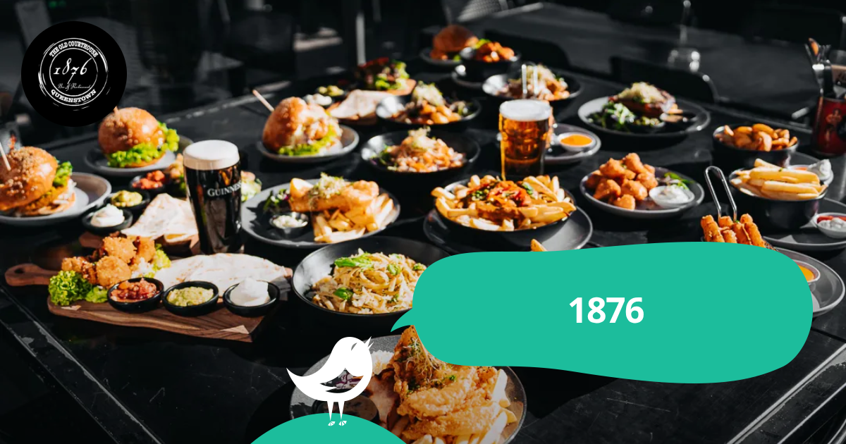 1876: 50% off the first table of the night with First Table