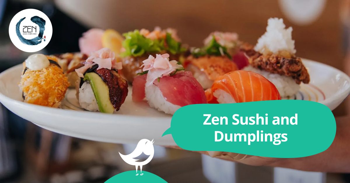 ZEN Sushi and Dumplings: 50% off the first table of the night with ...