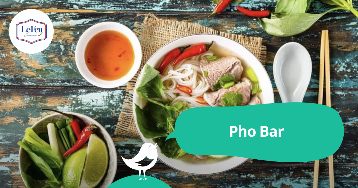 Le Feu Pho Bar: 50% off the first table of the night with First Table